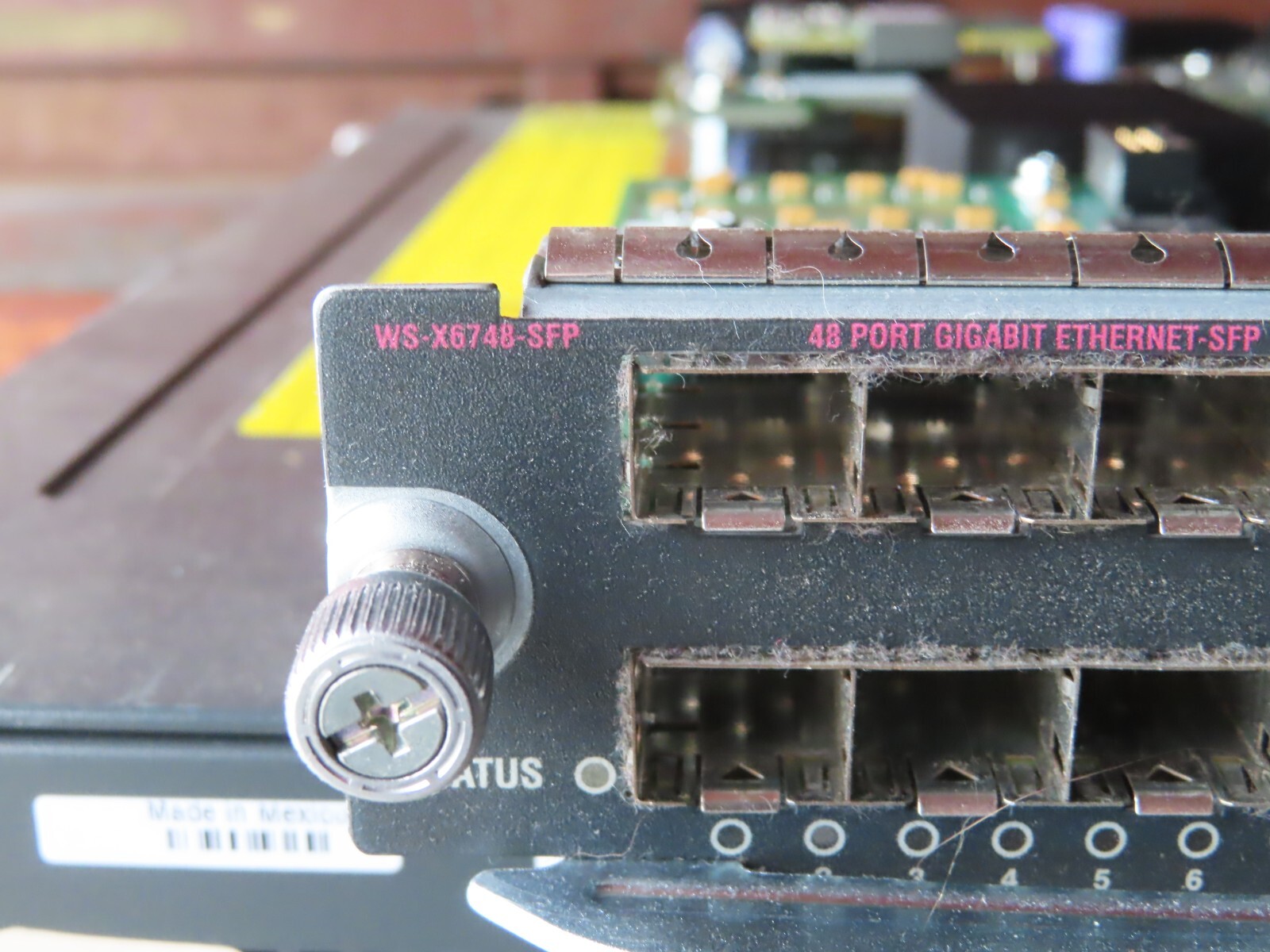 Cisco Catalyst 6500 48-Port CE720 GIGE Module WS-X6748-SFP + WS-F6700 ...