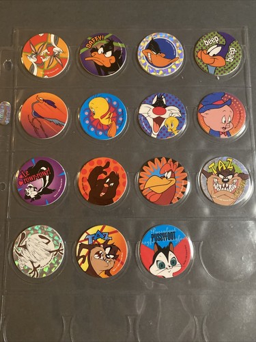POGs Looney Tunes Lot Of 15 1995 Bugs Bunny Taz Tweetie Bird | eBay
