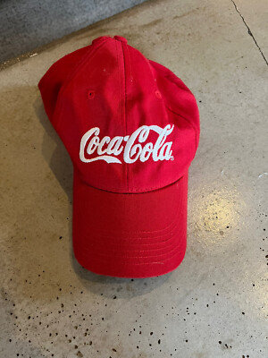 Red Coca Cola Baseball Hat | eBay