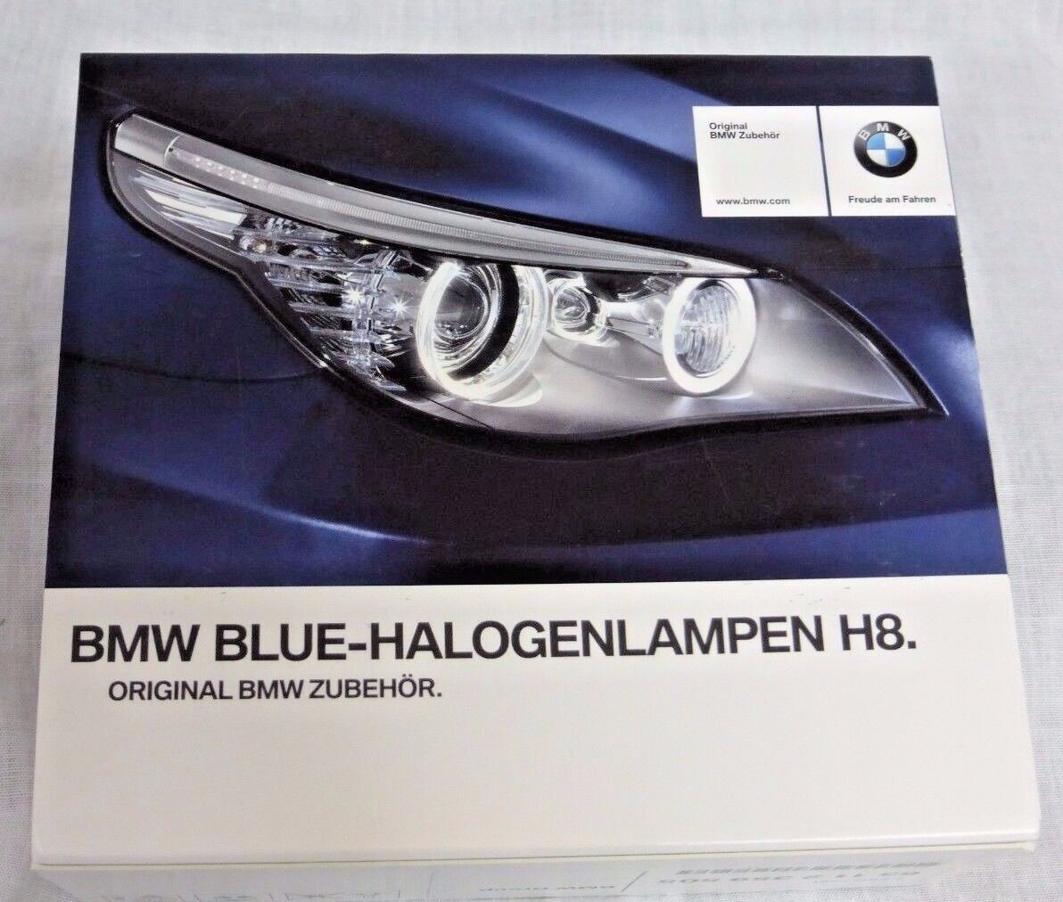 Genuine BMW Blue H8 Halogen Bulbs Lamps 4000k 63112359505 for sale ...