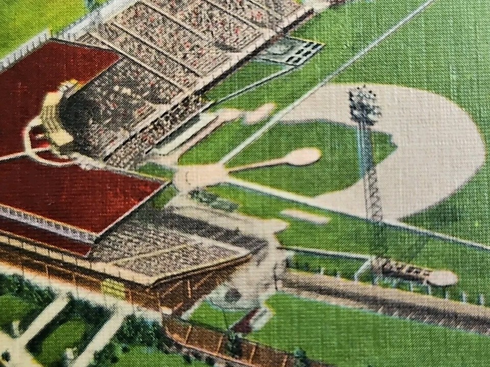 MacArthur Stadium Syracuse New York Chiefs Int League Baseball Vintage ...