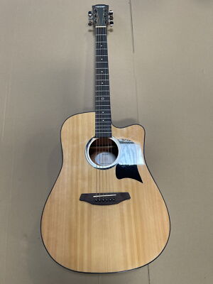 Donner D1 Acoustic Guitar With Gig Bag Solid Wood 41" Guitar Gloss ...