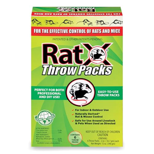 Throw Packs- for All Species of Rats and Mice Safe Around Pets | eBay