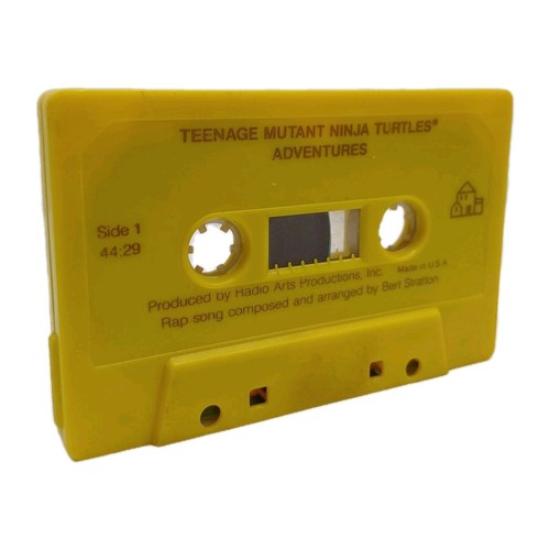 1989 Teenage Mutant Ninja Turtles Adventures TMNT Cassette Tape | eBay