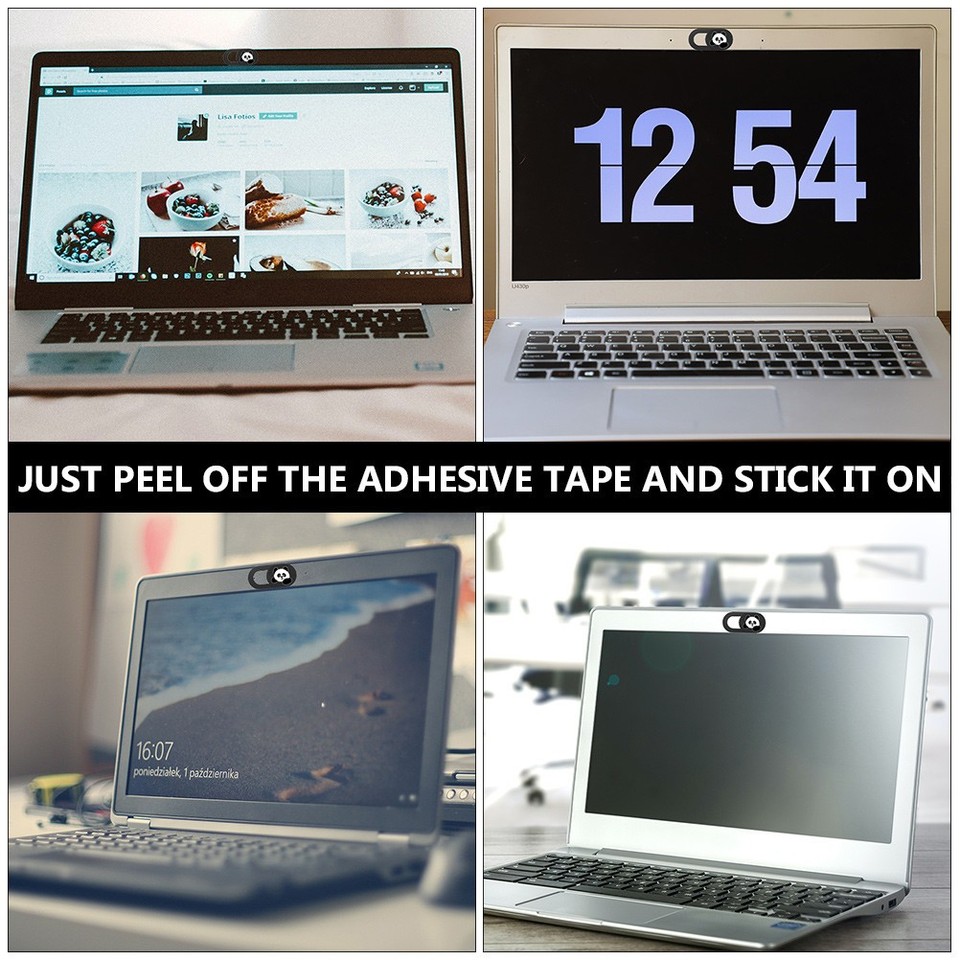 3pcs Cartoon Laptop Camera Cover Slide Ultra-Thin Slide Laptop Webcam ...