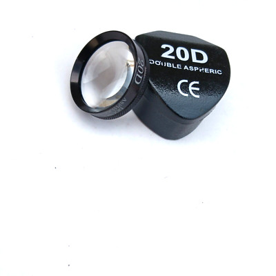 Brand New 20D Double Aspheric Lens Black Colour For Ophthalmology | eBay