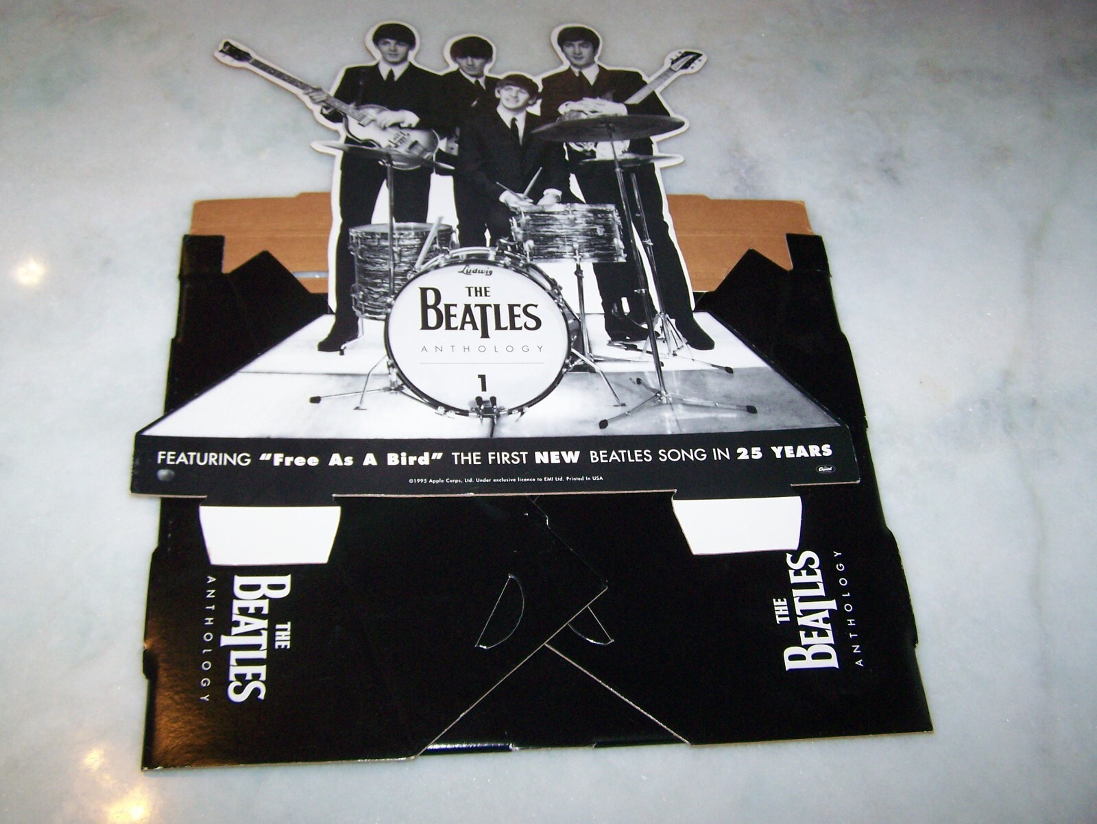 THE BEATLES Anthology 1 Record Store Counter Standee Display 1995 | eBay