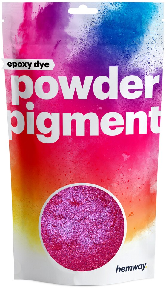 Hemway Epoxy Dye Pigment Powder Pearl Mica Metallic Resin Craft Art ...