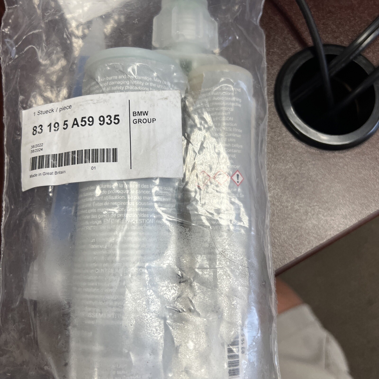 Genuine BMW Karosserieklebstoff K5 83195A59935 / 83-19-5-A59-935 OE for ...