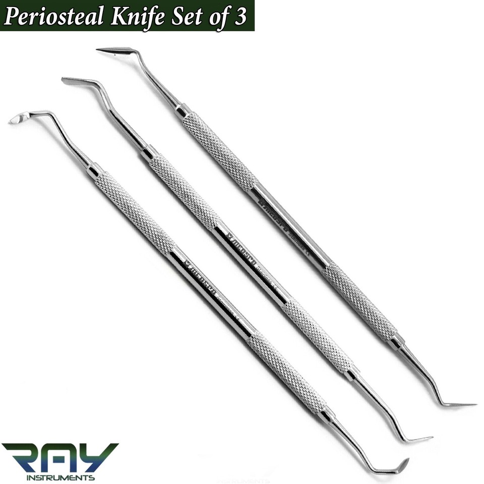 19 Pcs Periodontal Implant Oral Surgery Kit Dental Microsurgery ...