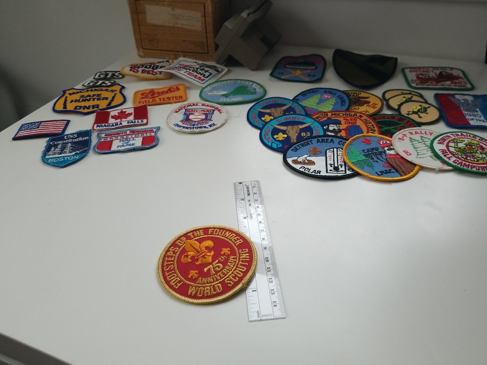 Boy Scouts Footsteps of the Founder 75th Anniversary World Scouting ...