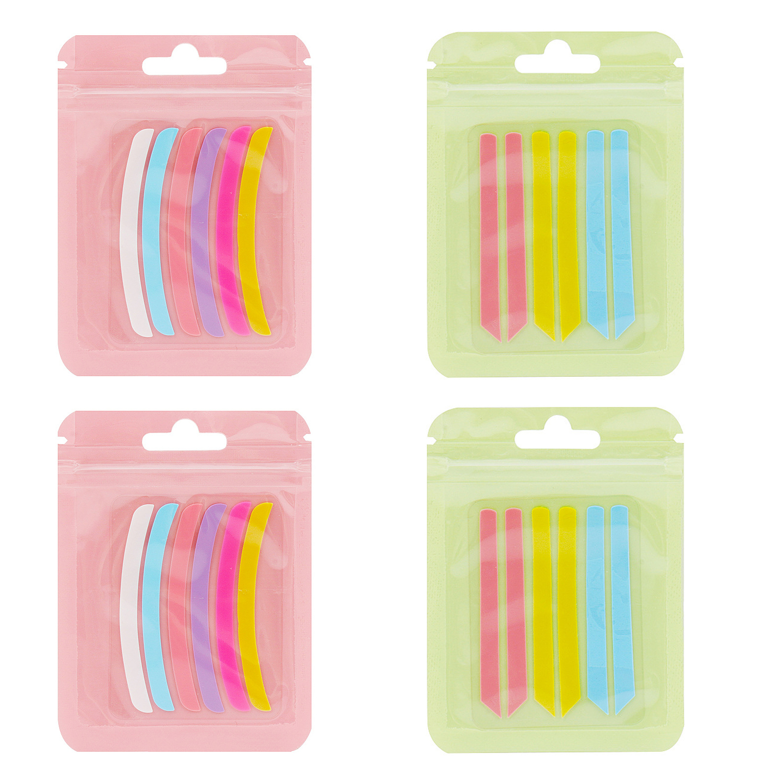 24pcs/set Home Salon Odorless Flexible Women Girls Lightweight Lash ...