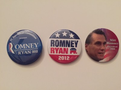3 Vintage 2012 Republican National Convention DC DELEGATION Buttons ...