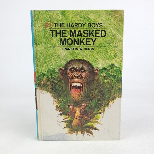 The Masked Monkey, The Hardy Boys Mystery #51 Franklin W Dixon Vintage ...
