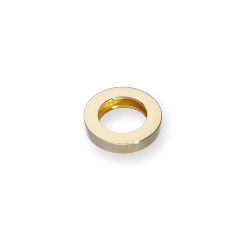 9ct Gold Karma Circle Charm Round Circular Ring Hoop Loop | eBay UK