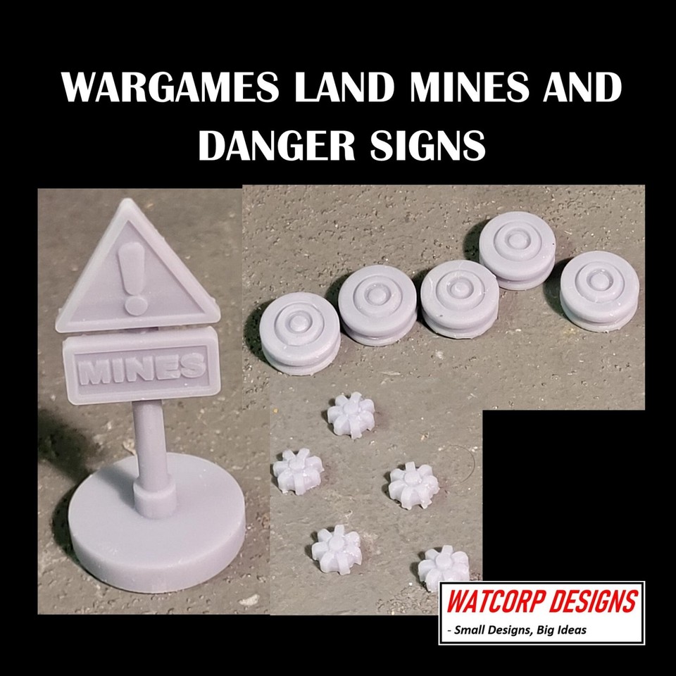 Minefield Terrain for tabletop wargames | eBay