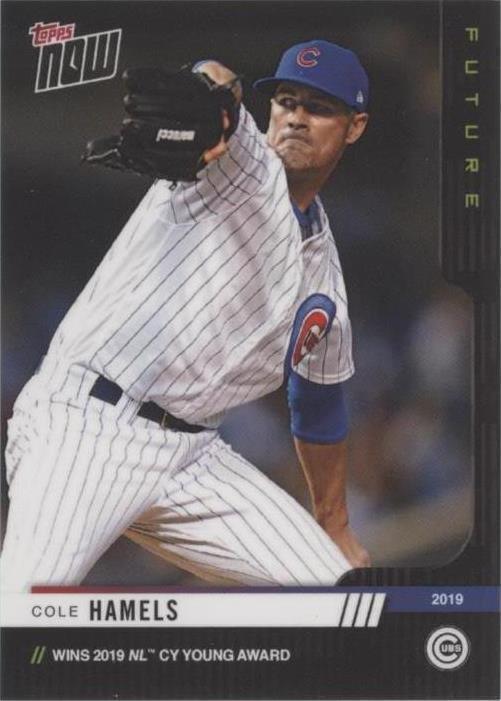 2019 Topps Now - Future Pack: 2019 Mlb Award Winners Cole Hamels #148 ...