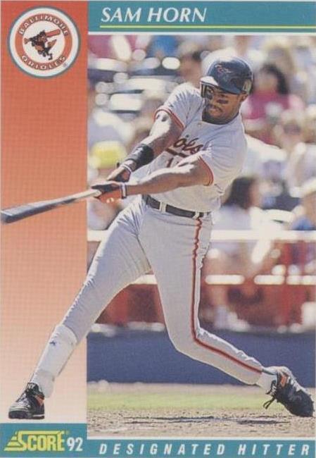 1992 Score - Sam Horn #290 for sale online | eBay