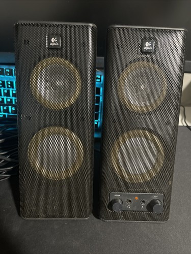 Logitech X-140 Computer Speakers S-0264A 999992765786 | eBay