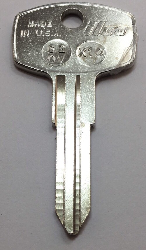 Lot of 10 ILCO 62DV X10 Key Blanks for Datsun | eBay