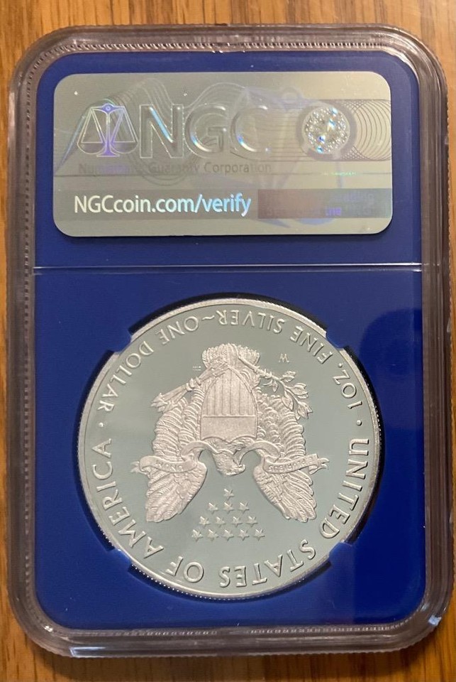 2020 W American Silver Eagle NGC PF69UCAM FDOI Blue Core #5007 | eBay
