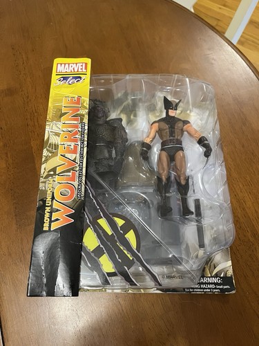 Marvel Select Wolverine Brown Costume Special Collector's Edition Action Figure | eBay