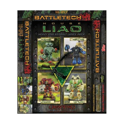 Iron Wind Battletech House Liao - Heavy and Assault Lance New | eBay
