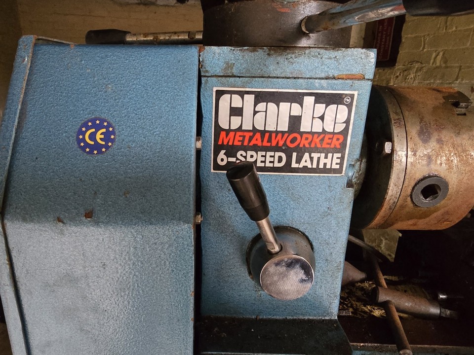 Clarke metalworker 6-speed Lathe and 12-speed Mill Drill | eBay UK