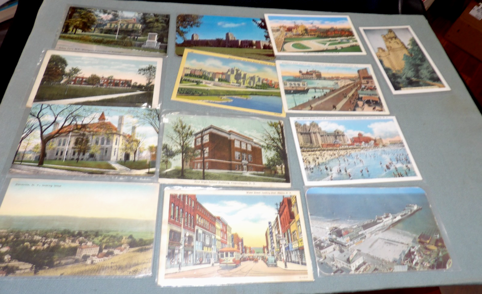 100 Postcard Lot All States A-N All Sleeved Free Shipping | eBay