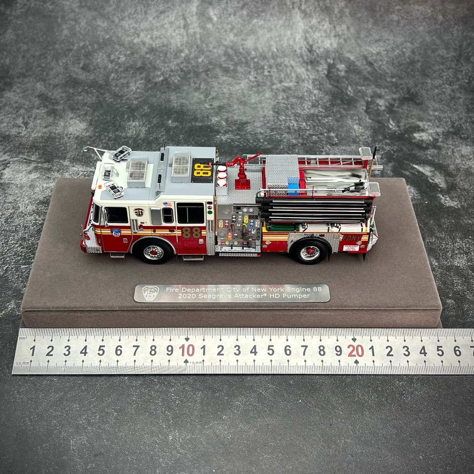 Fire Replicas 1/50 Model FDNY 2020 Seagrave Attacker HD Engine 88 Bronx ...