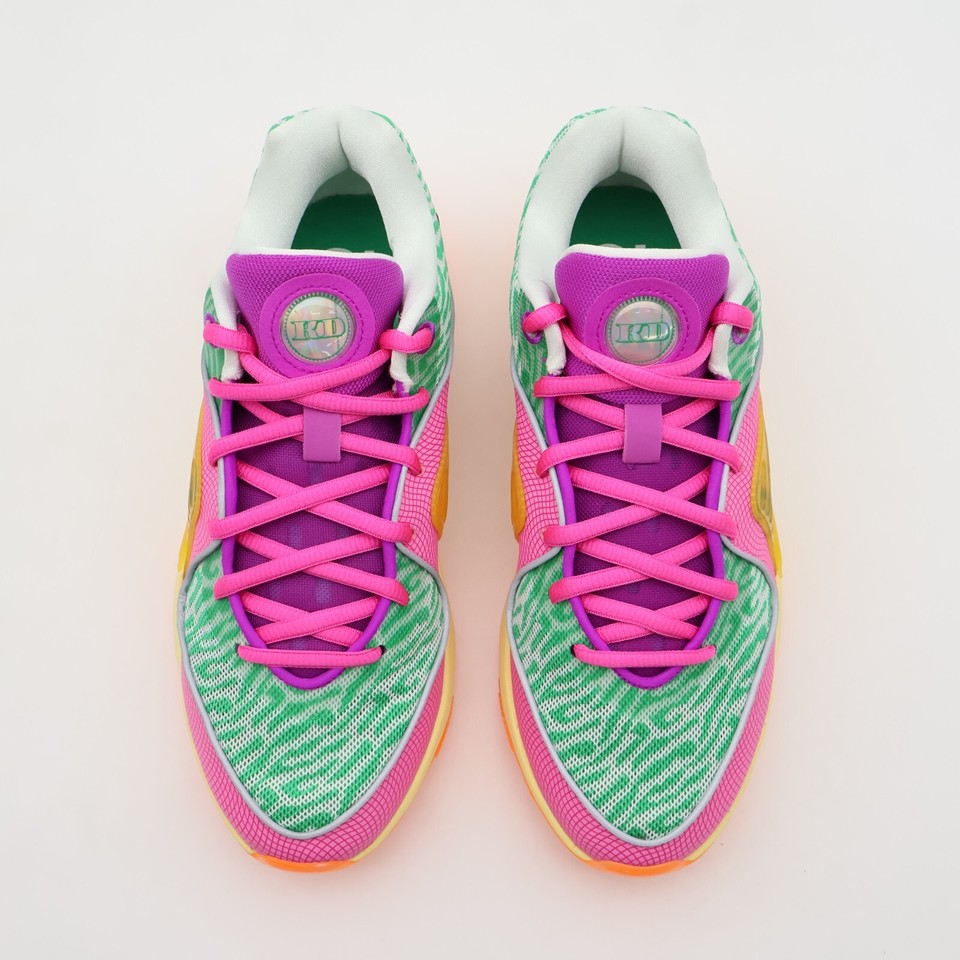 FJ4238-300 Nike KD16 ASW Stadium Green Barely Green Playful Pink Violet ...