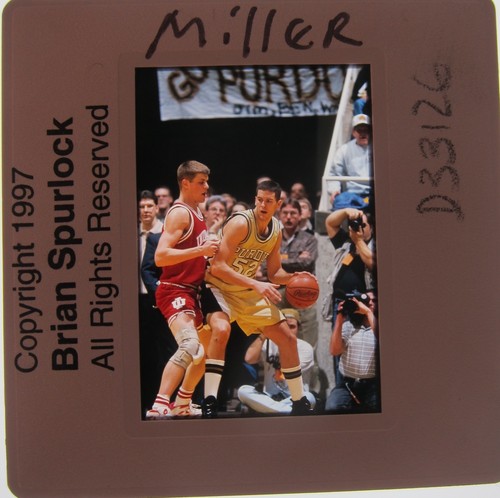 BRAD MILLER PURDUE BOILERMAKERS PACERS BULLS KINGS ROCKETS ORIGINAL ...