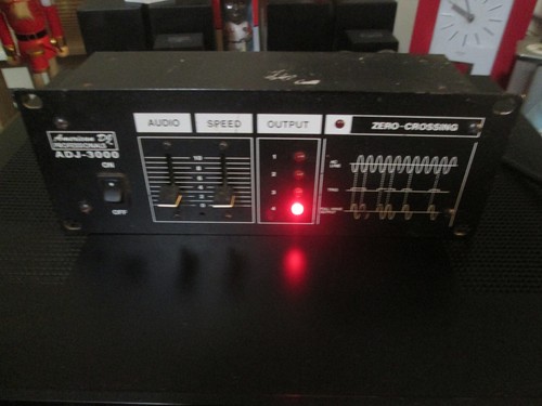 AMERICAN DJ PROFESSIONALS ADJ-3000 AUDIO CHASE CONTROLLER FOR DMX ...