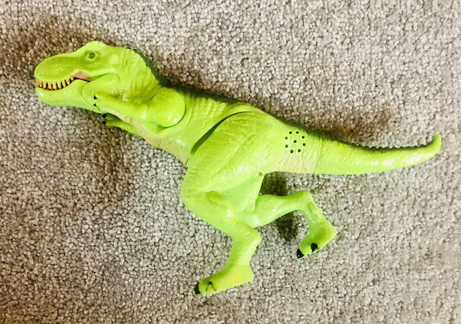 Mighty Megasaur 20cm Light and Sound Dinosaur - Neon green T-Rex | eBay UK