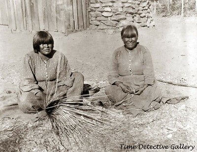 Two Mono Indian Women, California - c1900 - Historic Photo Print | eBay