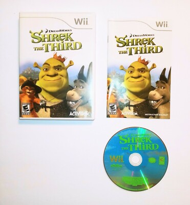 Shrek the Third for Nintendo Wii CIB Video Game 47875819559| eBay