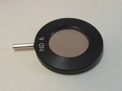 Original OLYMPUS Microscope drop in filter nd6 neutral density Dia 32 ...
