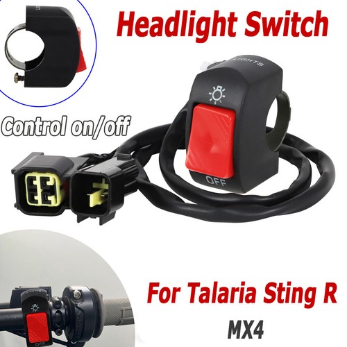 Plug And Play Headlight Light Switch For Talaria Sting R MX4-New | eBay