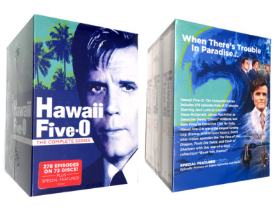 HAWAII 5-O Seasons 1 - 12 Jack Lord Complete Original Series 1968-1980 ...