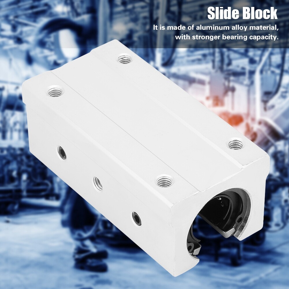 20mm SBR20LUU Aluminum Alloy Long Rail Linear Motion Ball Bearing Slide ...