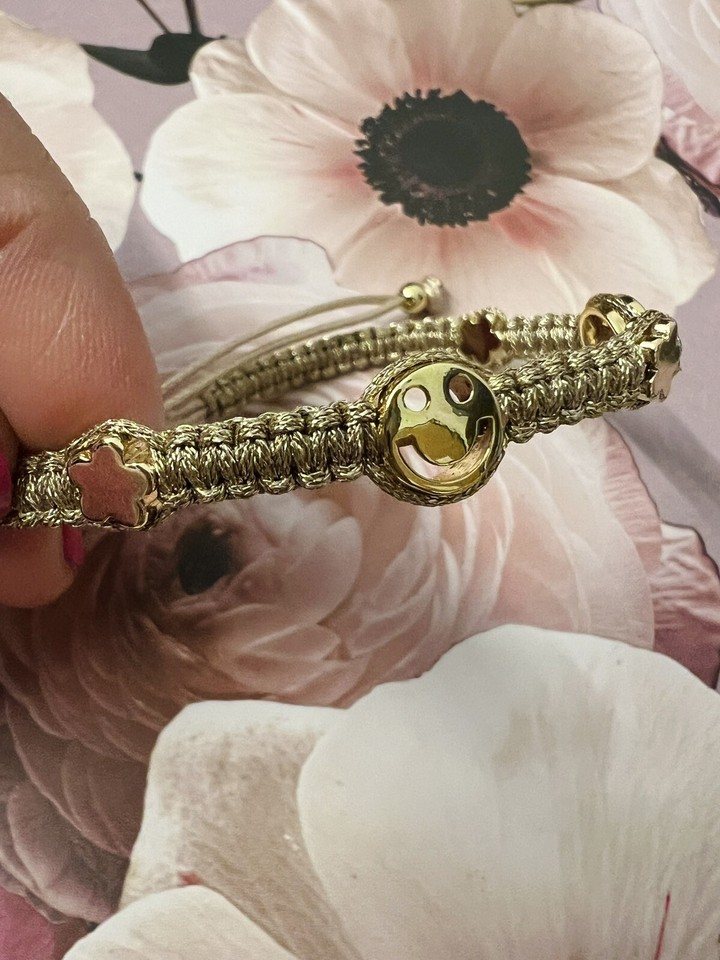 Bohemian bracelet| Smiley Face Bracelet | Happy Face Bracelet | Summer ...