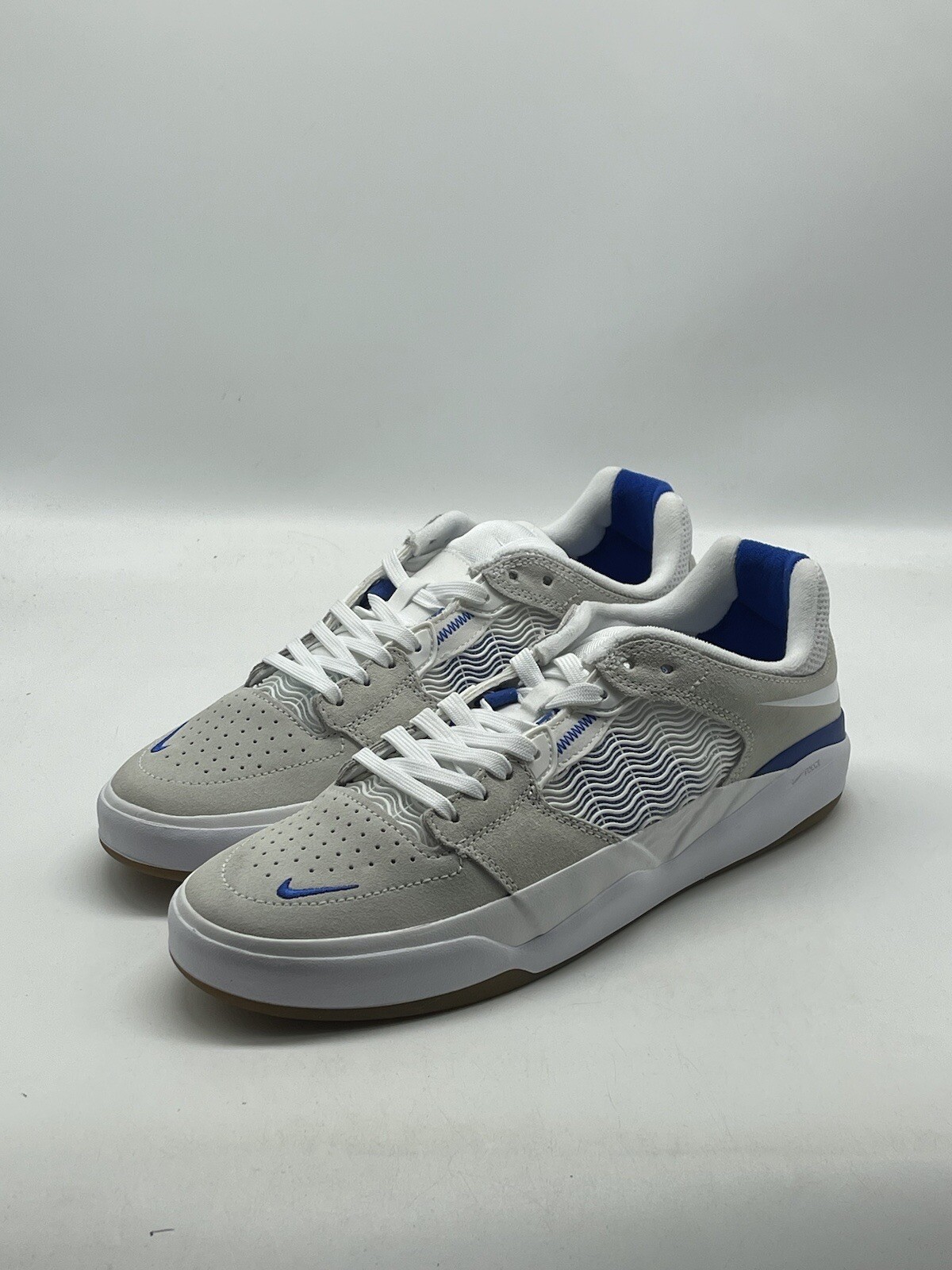 Size 8 - Nike Ishod Wair SB White Game Royal for sale online | eBay
