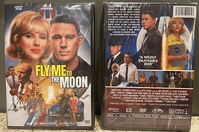 Fly Me to the Moon (2024) New, Sealed, DVD | eBay