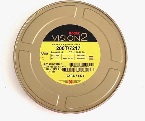 Kodak Vision2 16mm Film 200T/7217 Color Negative 400ft-Expired- Factory ...