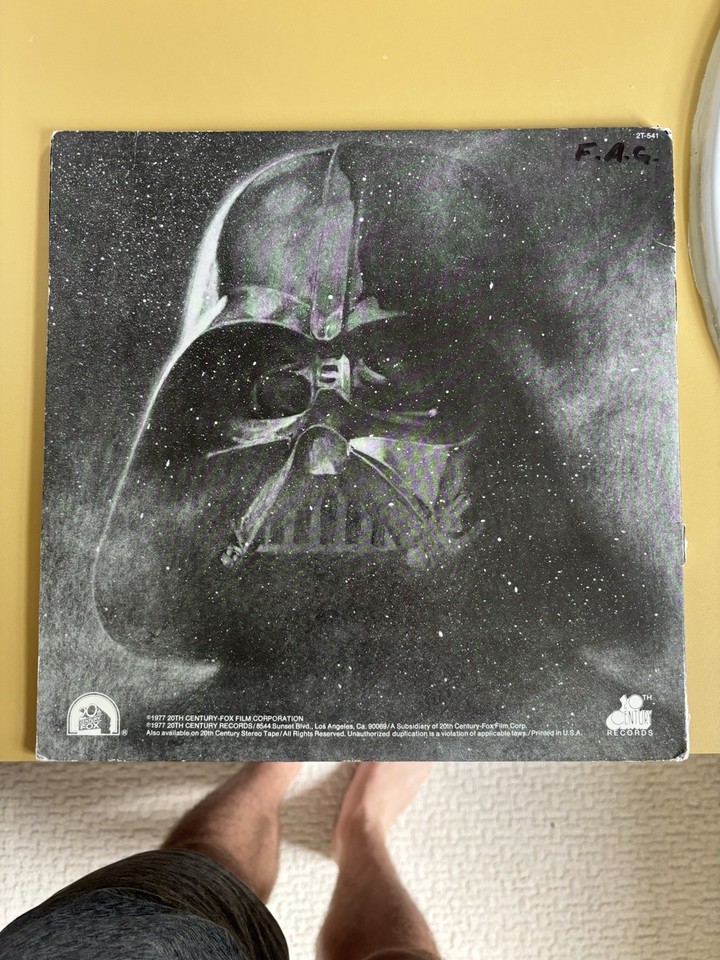 Vintage 1977 Star Wars The Original Soundtrack John Williams 2 LP Vinyl ...
