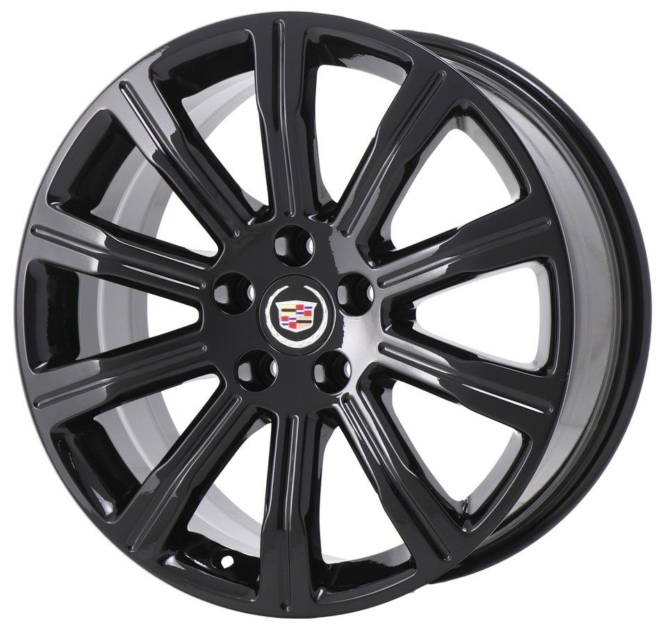 18" CADILLAC ATS GLOSS BLACK EXCHANGE WHEELS RIMS FACTORY OEM 4705 (F ...