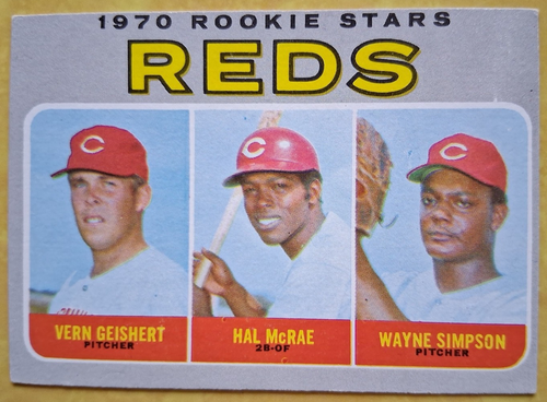 1970 Topps #683 - Hal McRae, Wayne Simpson Rookie RC - High Number ...