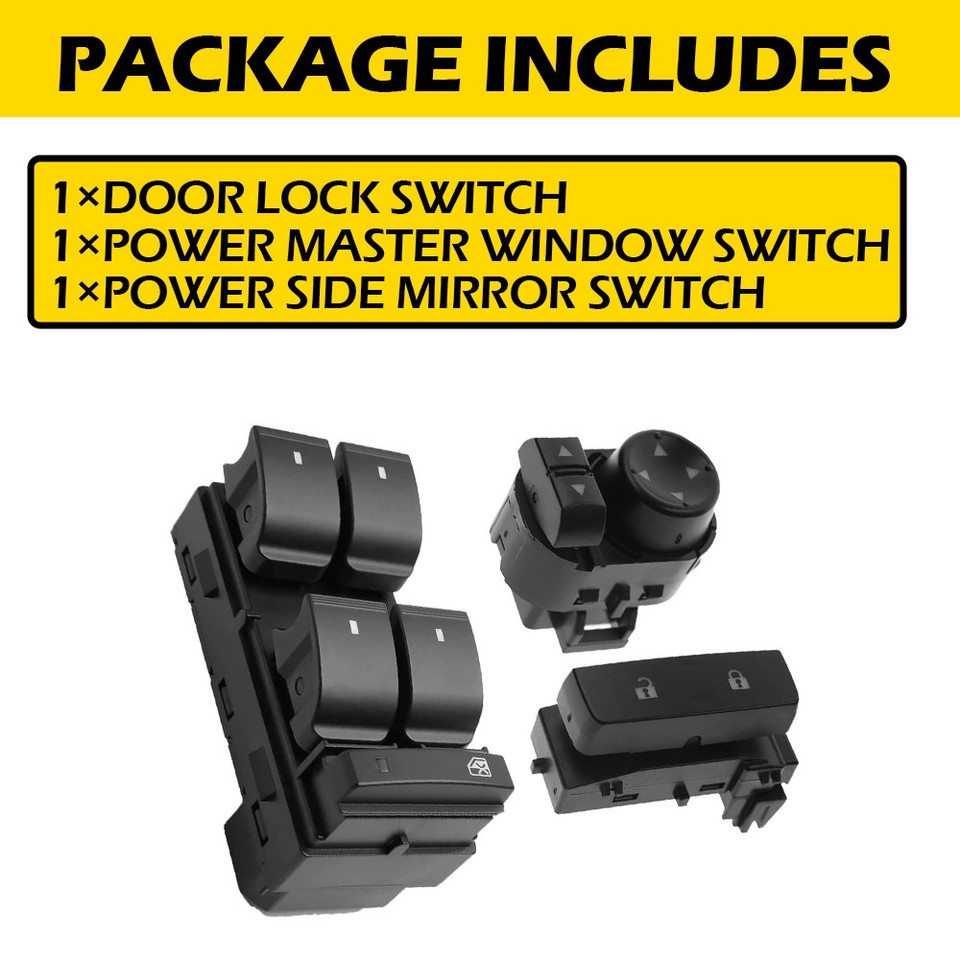 Master Power Window Switch Driver Side for Chevy Silverado 1500 GMC ...