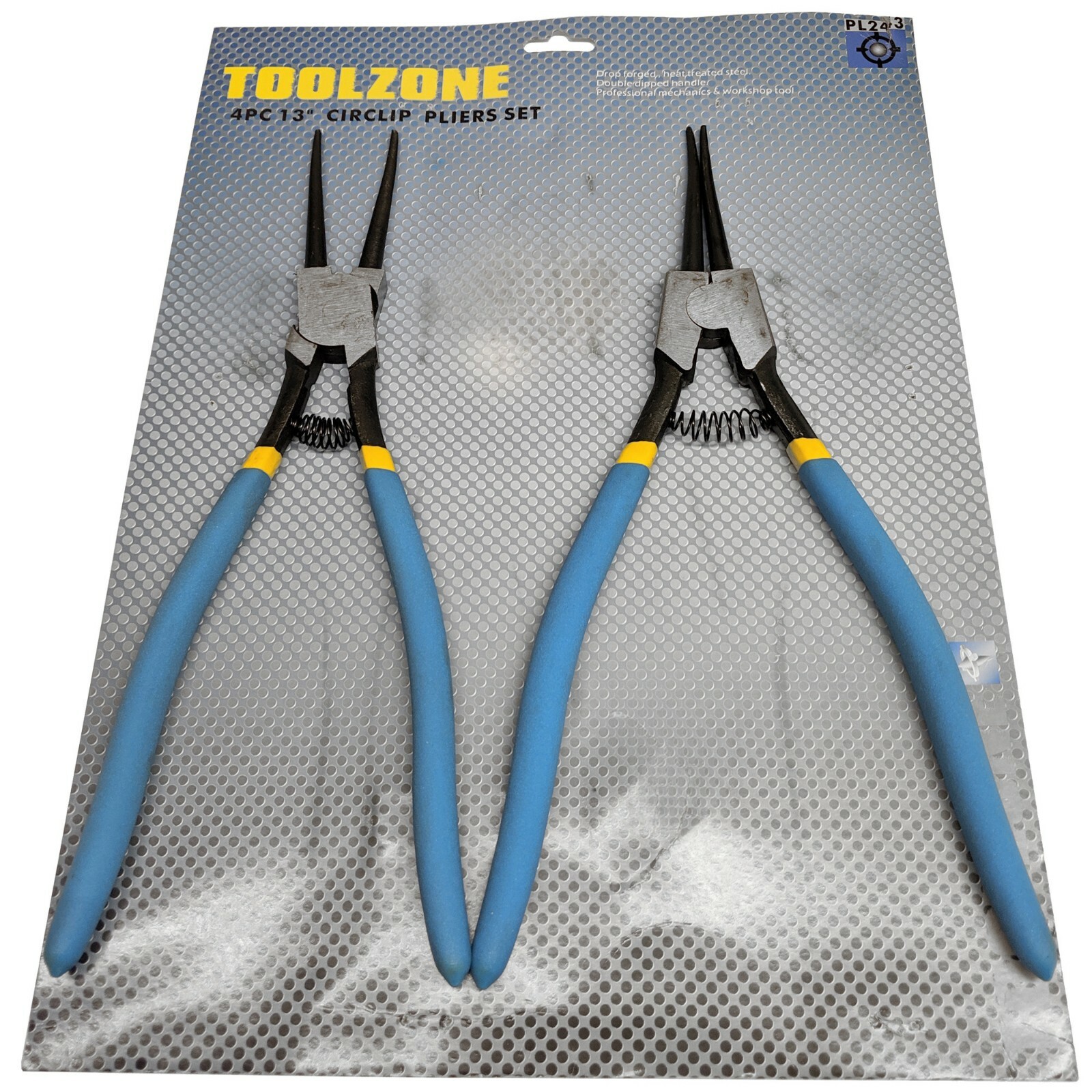 Internal & External Snap Ring Pliers Set of 4. 13" Extra Large Circlip ...