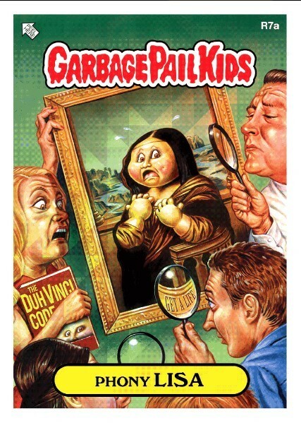 NFT GPK Garbage Pail Kids "Phony Lisa" Series 2 R7A Prism various mints ...